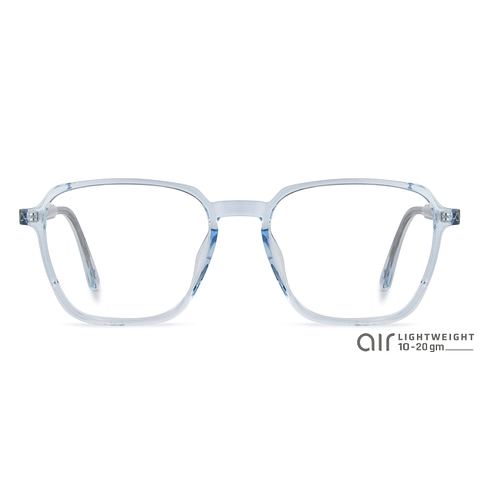 Buy Lenskart Air Blue TR90 Square Spectacles Online || Lenskart ...