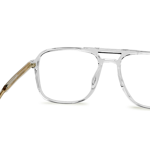 Buy Transparent Gold Full Rim Square Lenskart Air Air Essentials LA ...