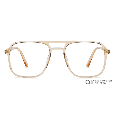 Buy Lenskart Air Brown TR90 Aviator Spectacles Online || Lenskart ...