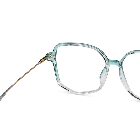 Buy Lenskart Air Blue TR90 Hexagonal Spectacles Online || Lenskart ...