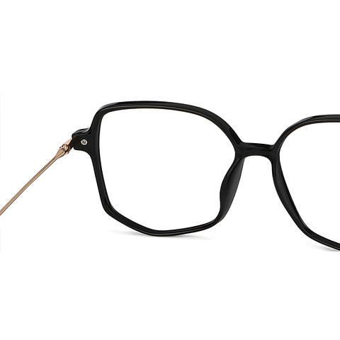 Buy Lenskart Air Black TR90 Hexagonal Spectacles Online || Lenskart ...