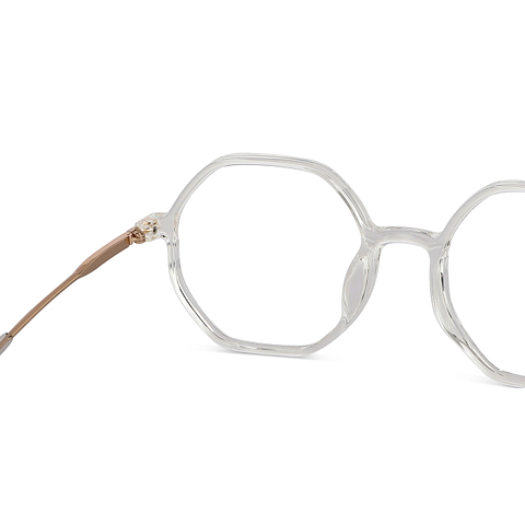 Buy Lenskart Air Transparent TR90 Hexagonal Spectacles Online ...
