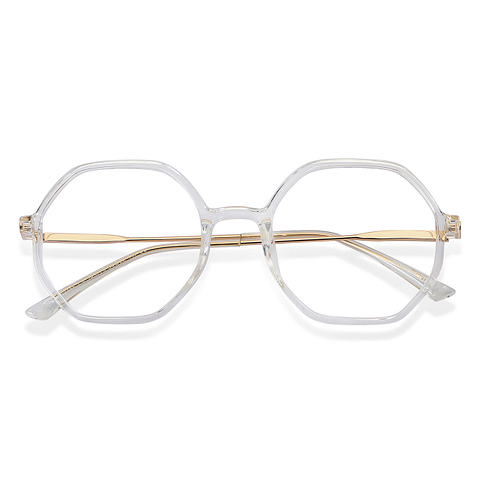 Buy Lenskart Air Transparent TR90 Hexagonal Spectacles Online ...