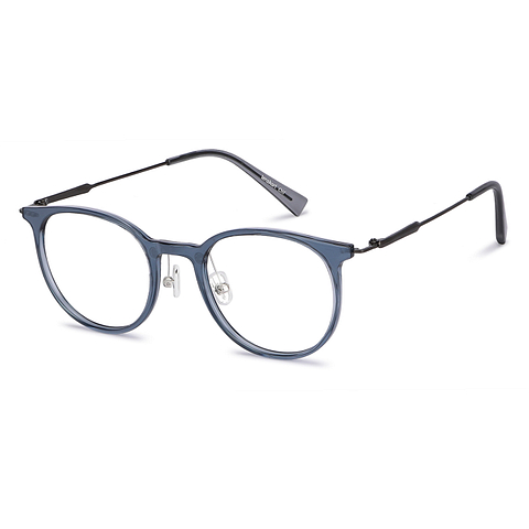 Buy Lenskart Air Blue TR90 Round Spectacles Online || Lenskart ...