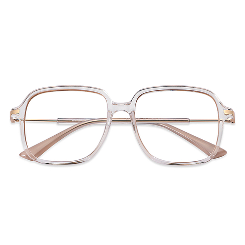 Buy Lenskart Air Cream TR90 Square Spectacles Online || Lenskart ...