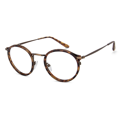 Buy Lenskart Air Brown TR90 Round Spectacles Online || Lenskart ...