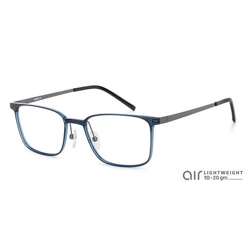 Buy Lenskart Air Blue TR90 Rectangle Spectacles Online || Lenskart ...
