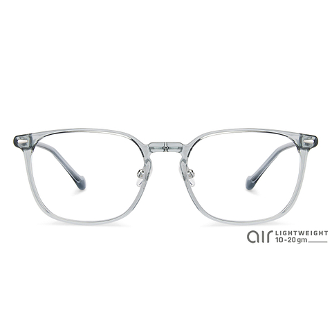 Buy Lenskart Air Grey TR90 Square Spectacles Online || Lenskart ...