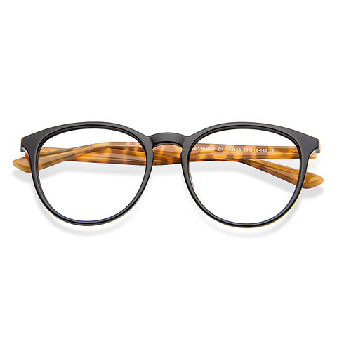 Buy Lenskart Air Black TR90 Round Spectacles Online || Lenskart ...