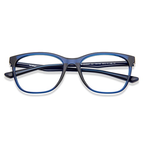 Buy Lenskart Air Blue TR90 Rectangle Spectacles Online || Lenskart ...