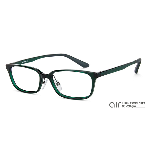 Buy Lenskart Air Green TR90 Rectangle Spectacles Online || Lenskart ...