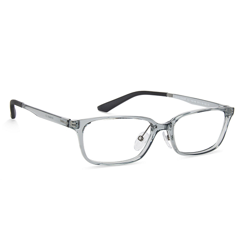 Buy Grey Transparent Black Full Rim Rectangle Lenskart SG Essentials LA ...