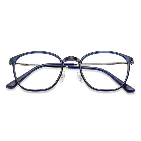 Buy Lenskart Air Blue Ultem Wayfarer Spectacles Online || Lenskart ...