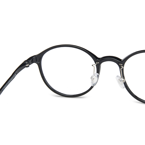 Buy Lenskart Air Black Ultem Round Spectacles Online || Lenskart ...