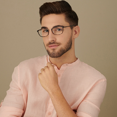 Buy Lenskart Air Brown Ultem Rectangle Spectacles Online || Lenskart ...