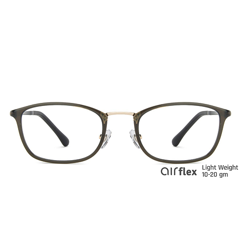 Buy Lenskart Air Green Ultem Rectangle Spectacles Online || Lenskart ...