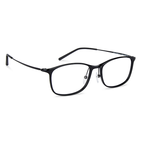 Buy Blue Block Screen Glasses: Black Full Rim Rectangle Lenskart BLU ...