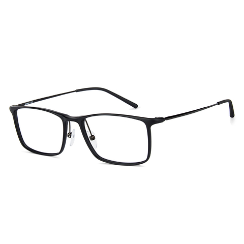 Buy Blue Block Screen Glasses: Black Full Rim Rectangle Lenskart BLU ...