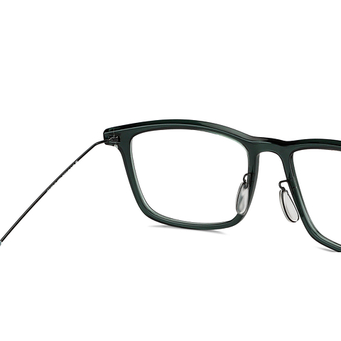 Buy Blue Block Screen Glasses: Green Black Full Rim Square Lenskart Blu ...