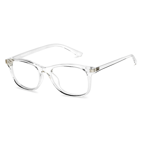 Buy Blue Block Screen Glasses: Transparent Full Rim Square Lenskart BLU ...