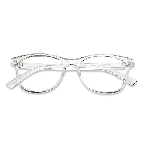 Buy Blue Block Screen Glasses: Transparent Full Rim Square Lenskart BLU ...