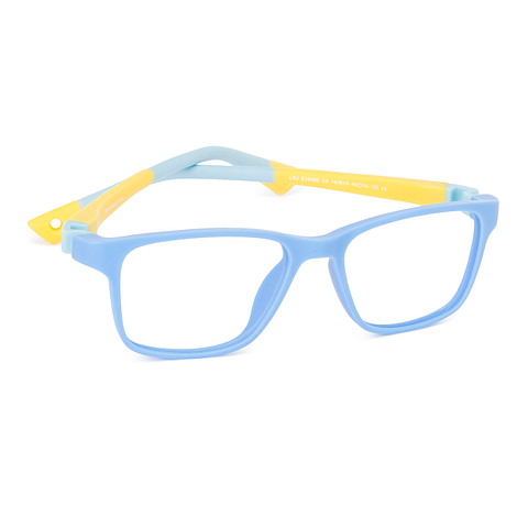 Buy Hooper Blue TR90 Rectangle Spectacles Online || Lenskart Singapore ...