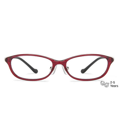 Buy Hooper Maroon TR90 Oval Spectacles Online || Lenskart Singapore ...