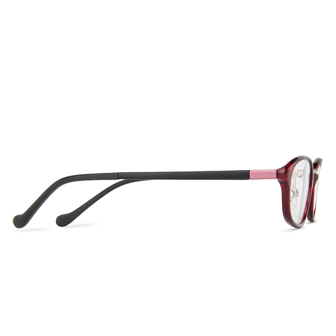 Buy Hooper Maroon TR90 Oval Spectacles Online || Lenskart Singapore ...