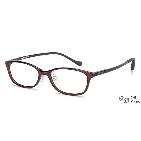 Buy Hooper Brown TR90 Rectangle Spectacles Online || Lenskart Singapore ...