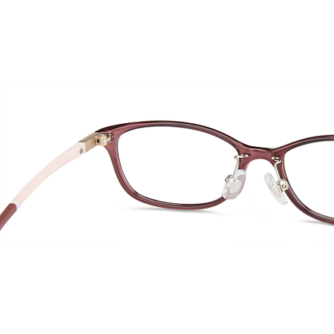 Buy Hooper Brown TR90 Rectangle Spectacles Online || Lenskart Singapore ...