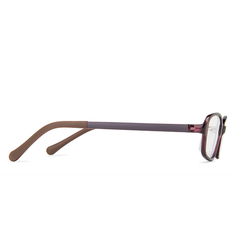 Buy Hooper Brown TR90 Rectangle Spectacles Online || Lenskart Singapore ...