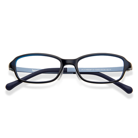 Buy Hooper Blue TR90 Rectangle Spectacles Online || Lenskart Singapore ...