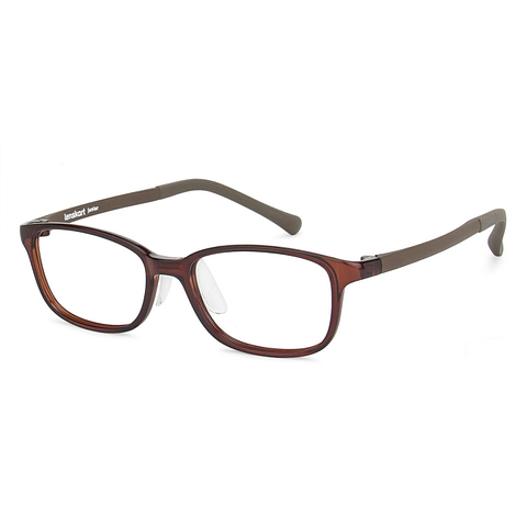 Buy Hooper Brown TR90 Rectangle Spectacles Online || Lenskart Singapore ...