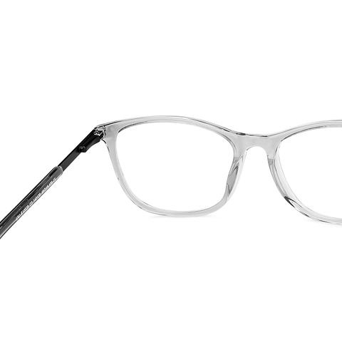 Buy Hooper Grey Acetate Square Spectacles Online || Lenskart Singapore ...