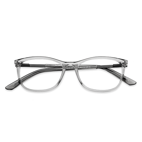Buy Hooper Grey Acetate Square Spectacles Online || Lenskart Singapore ...