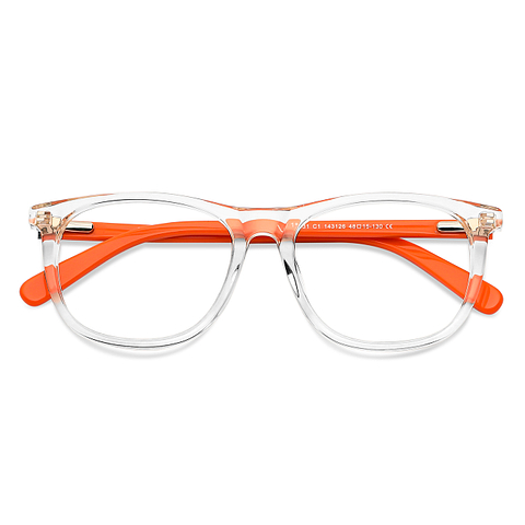 Buy Hooper Transparent Acetate Square Spectacles Online || Lenskart ...