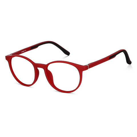 Buy Kids Glasses: Red Black Full Rim Round Kids 5-8 yrs Lenskart Junior ...