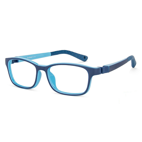 Buy Hooper Blue TR90 Rectangle Spectacles Online || Lenskart Singapore ...