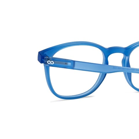 Buy Ocean Blue Full Rim Square Lenskart HUSTLR LA E15417-XW C30 ...