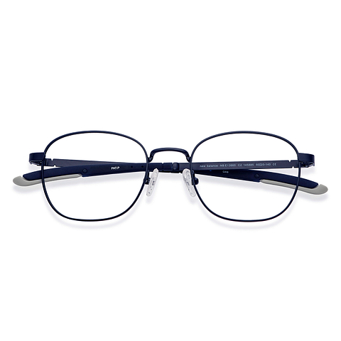 Buy Matte Dark Blue Grey Full Rim Round New Balance Air Fusion NB ...