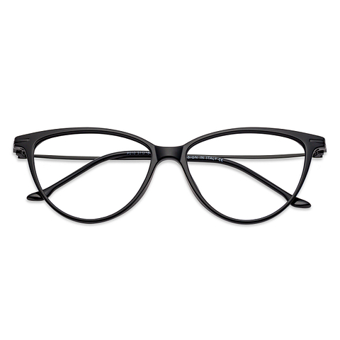 Buy Matte Black Full Rim Cat Eye Lenskart Air LA Air fusion P010 ...