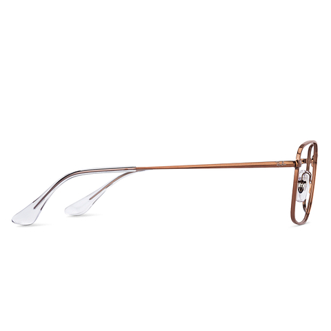 Ray-Ban RX6437 Medium (Size-51) Brown 3038 Unisex Eyeglasses - Lenskart.com