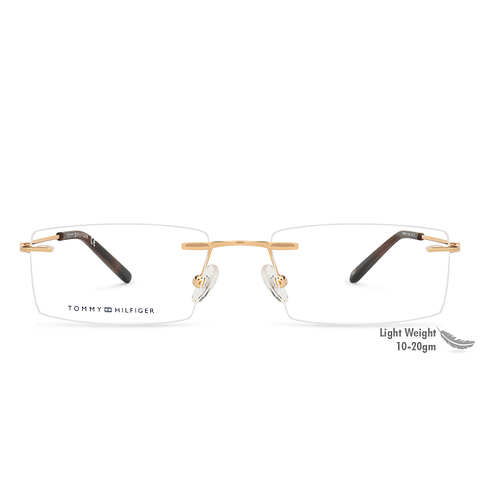 Shop online for Tommy Hilfiger TH6160 Medium (Size-51) Gold Brown C1 ...
