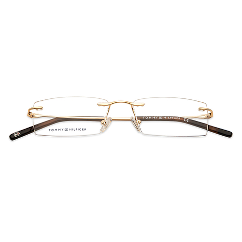 Shop online for Tommy Hilfiger TH6160 Medium (Size-51) Gold Brown C1 ...