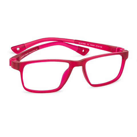 Buy Kids Glasses: Matte Red Full Rim Rectangle Kids 5-8 yrs Lenskart ...