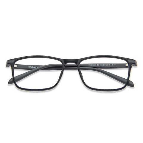 Buy Lenskart Air Black TR90 Rectangle Spectacles Online || Lenskart ...