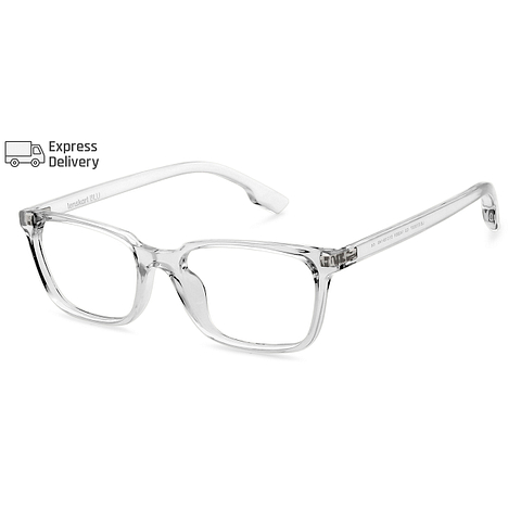 Buy Blue Block Screen Glasses: Transparent Full Rim Rectangle Lenskart ...