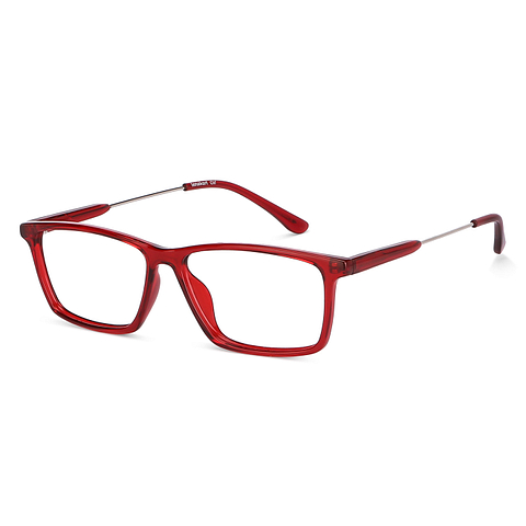 Buy Lenskart Air Red TR90 Rectangle Spectacles Online || Lenskart ...