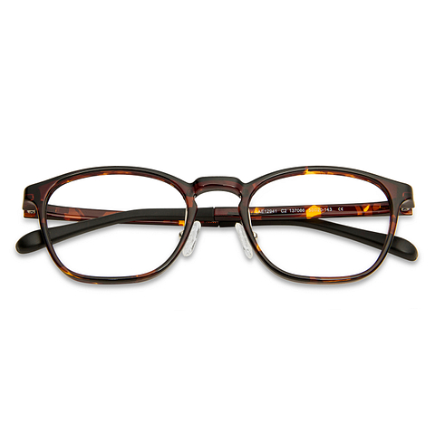 Buy Lenskart Air Brown TR90 Square Spectacles Online || Lenskart ...