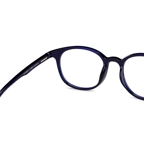 Buy Blue Block Zero Power Screen Glasses: Blue Full Rim Round Lenskart ...